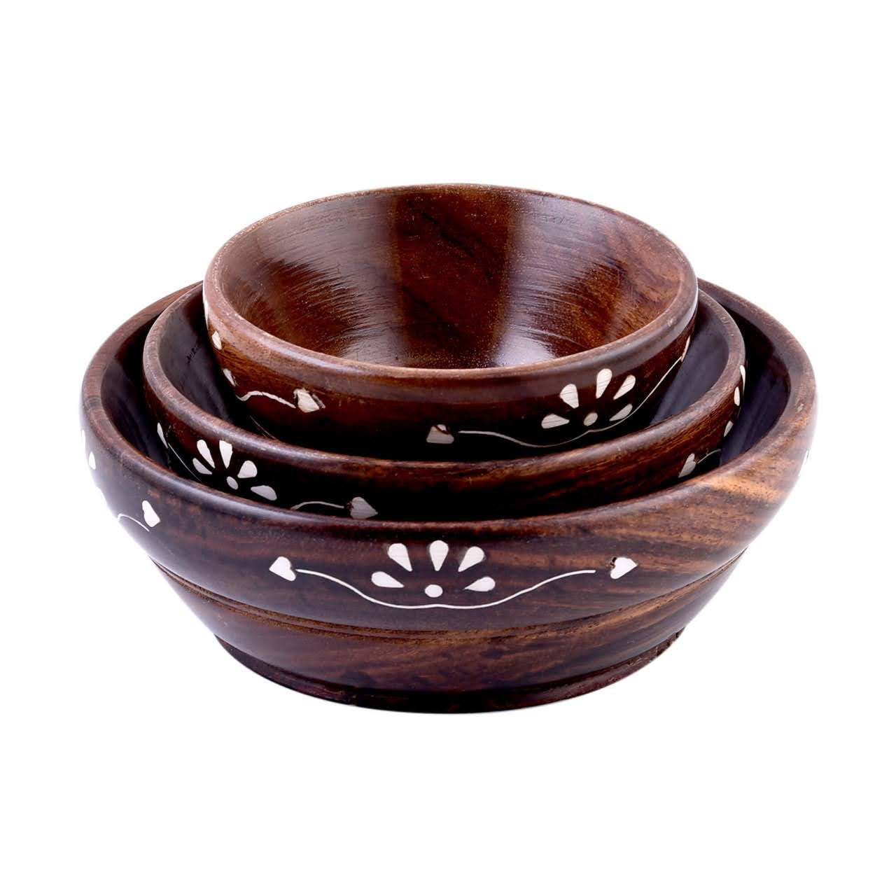 Wooden Serving Bowls - Bharataha